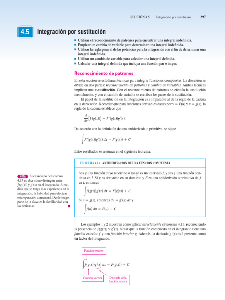 Capítulo 4-Matematica III | PDF | Integral | Conceptos matemáticos