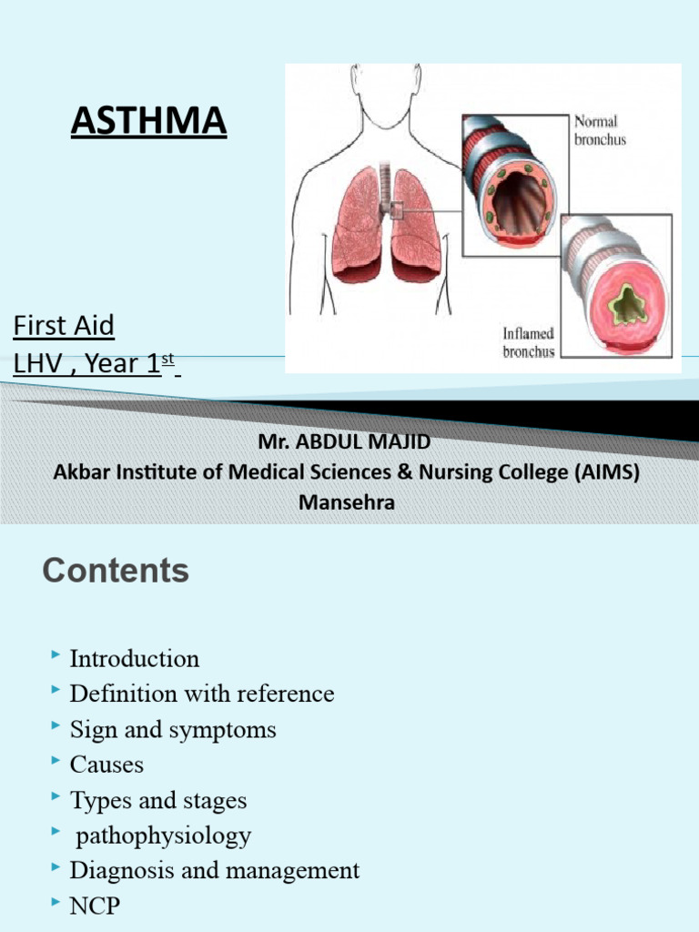 Asthma | PDF | Asthma | Allergy