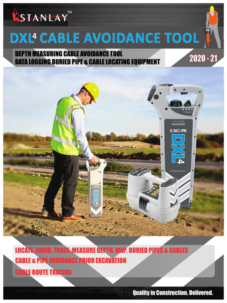 BuriedPipe&CableLocator - DXL4 Cable Avoidance Tool | PDF | Computers | Technology & Engineering