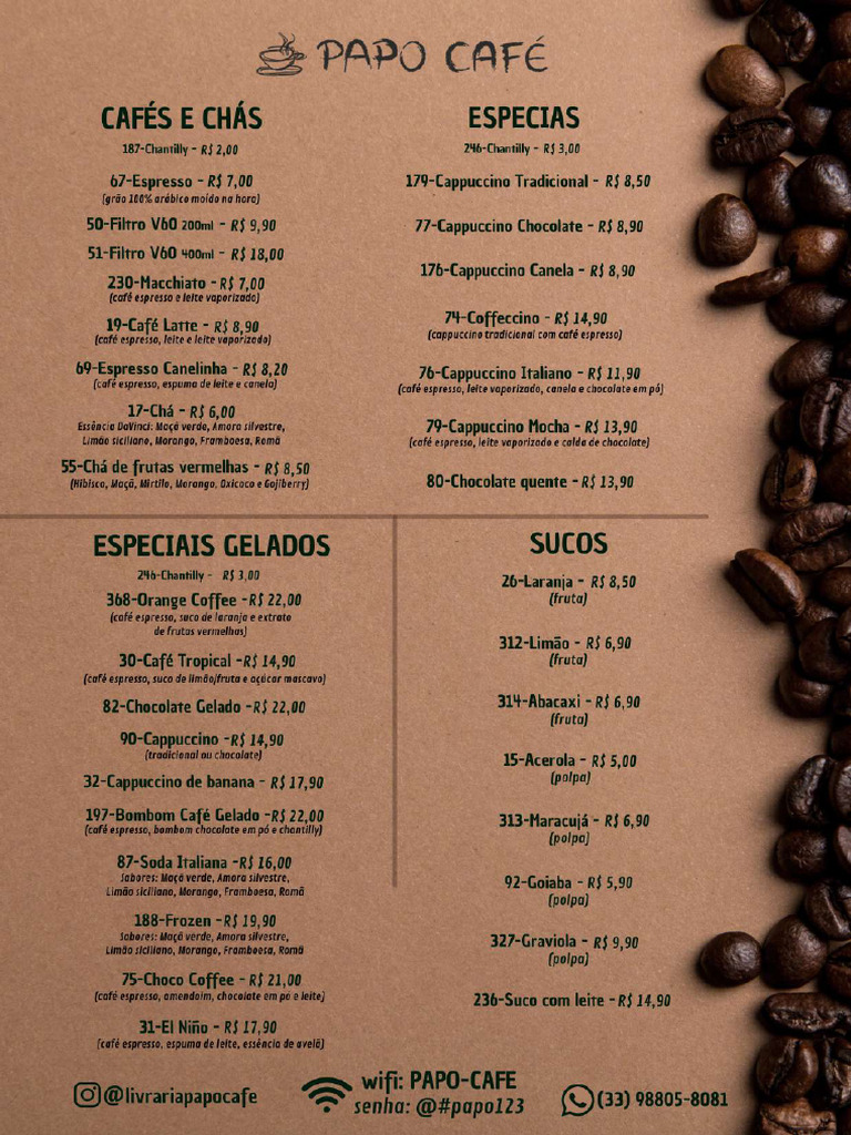 Seja Bem-Vindo Ao Papo Café! Nosso Amor A Uma Boa Leitura, Acompanhada ...