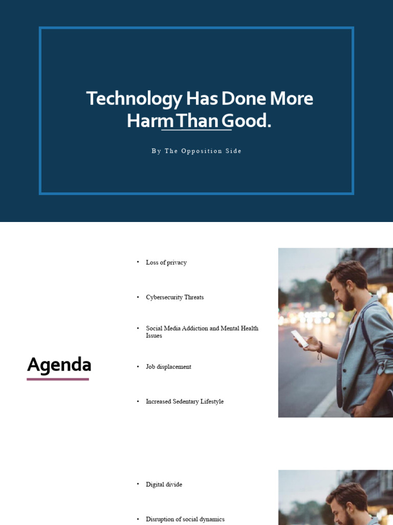 The Harmful Effects of Technology | PDF | Cybercrime | Social Media