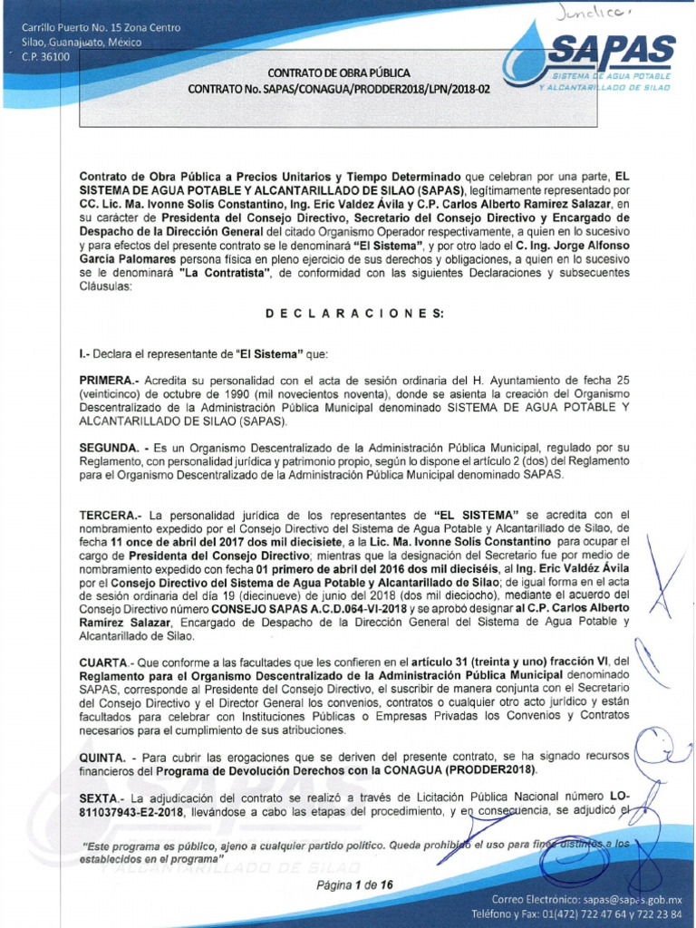 Sapas Conagua Prodder2018 LPN 2018 02 | PDF