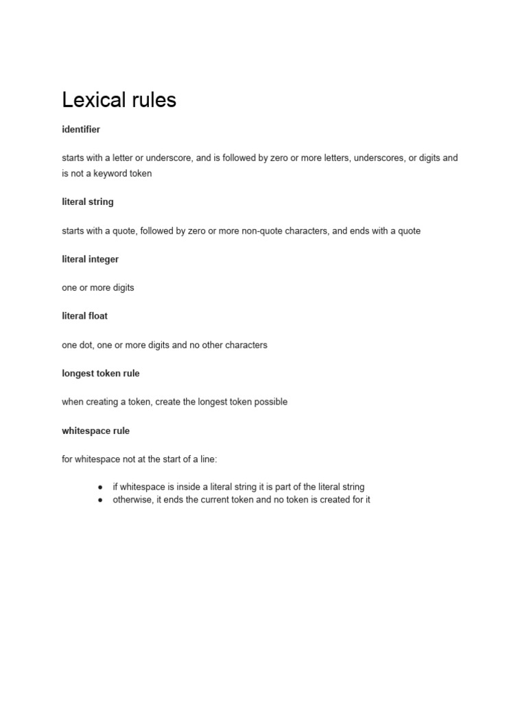 Lexical Rules | Download Free PDF | Linguistics | Computing