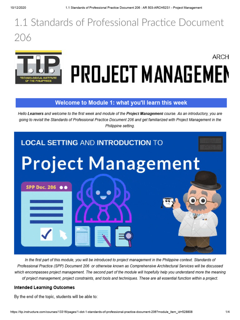 SPP 206: Comprehensive Architectural Services | PDF