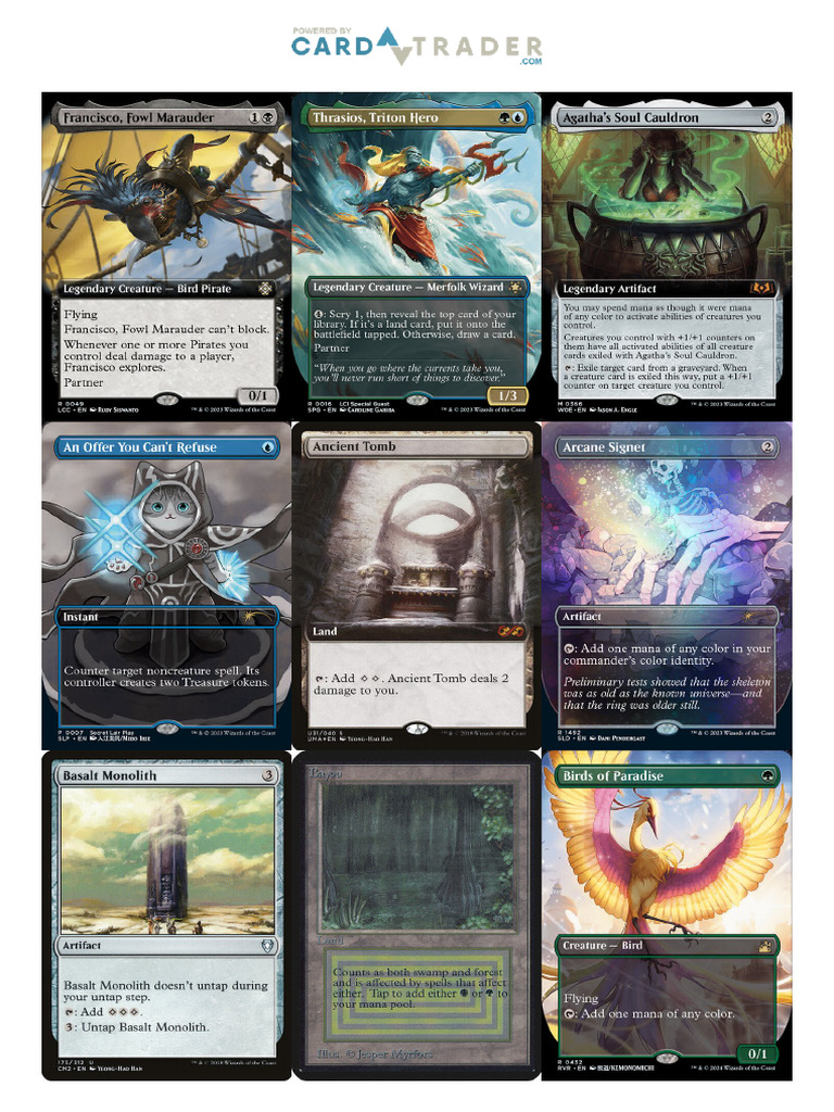 Cardgame Soc Printing | PDF
