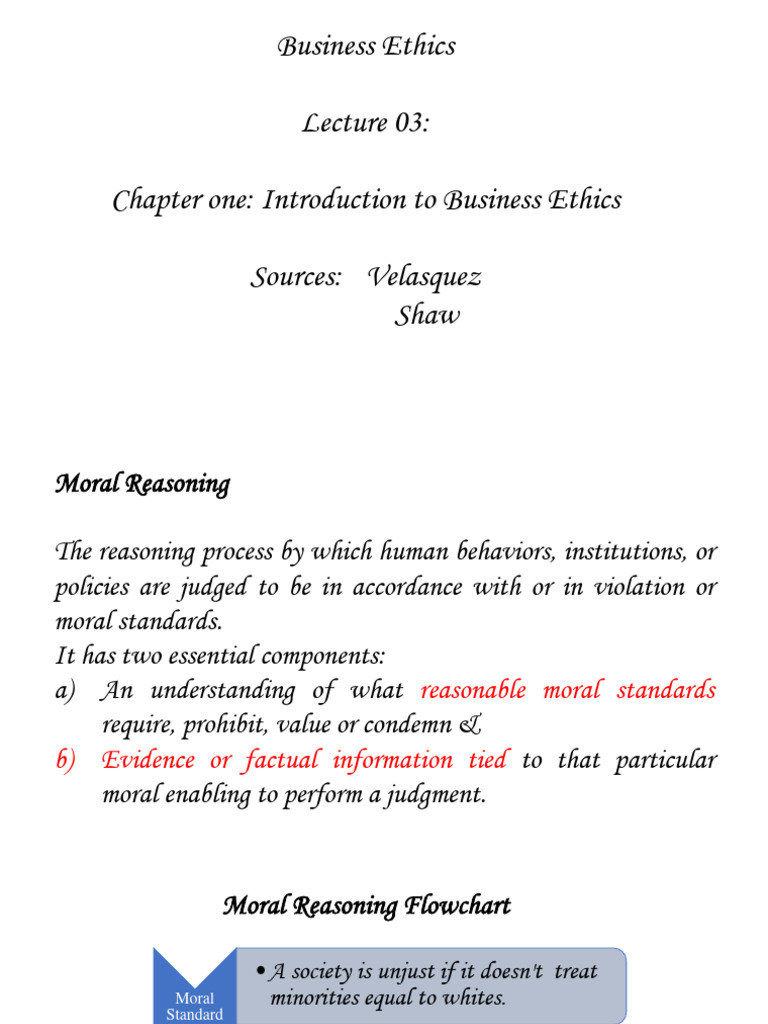 03 - Introduction Business Ethics | PDF | Business Ethics | Morality