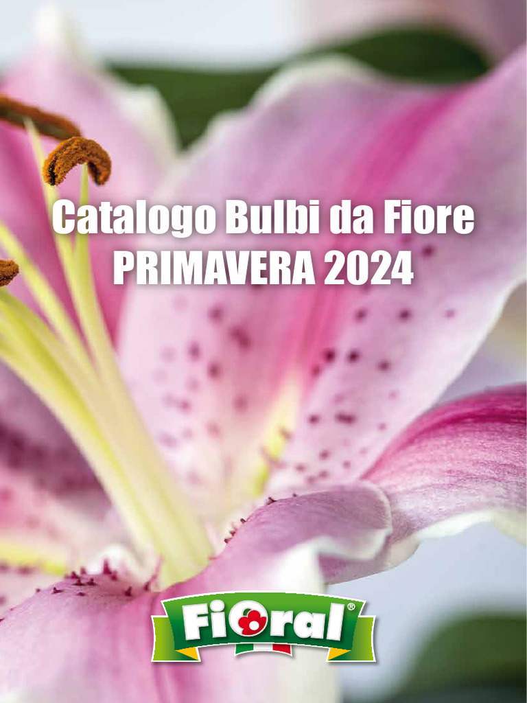 Catalogo Bulbi Da Fiore PRIMAVERA 2024 | PDF | Garden Plants | Plants