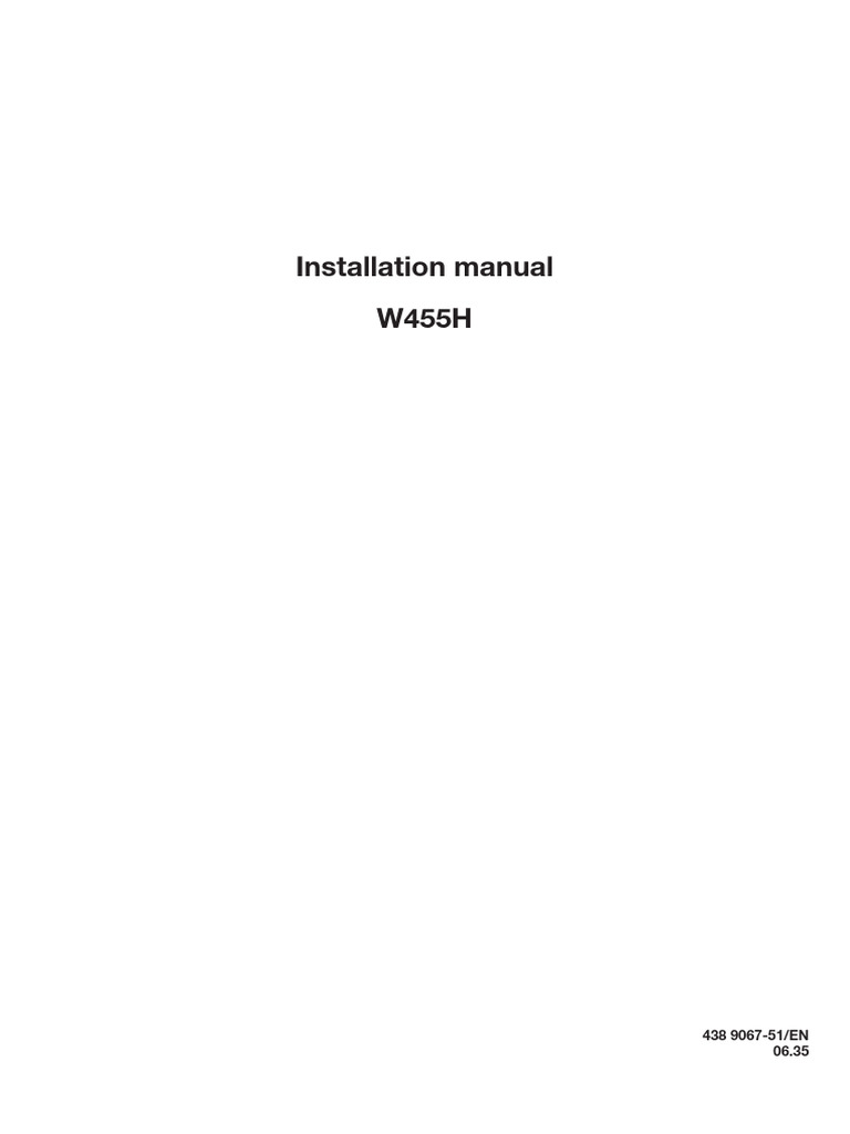 w455h IS | PDF | Valve | Water Heating