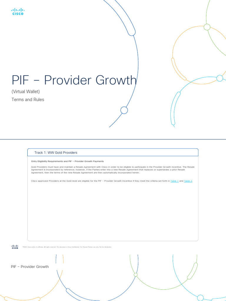 Provider Growth Terms and Rules Final | PDF