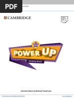 Power Up 3 Activity Book | PDF
