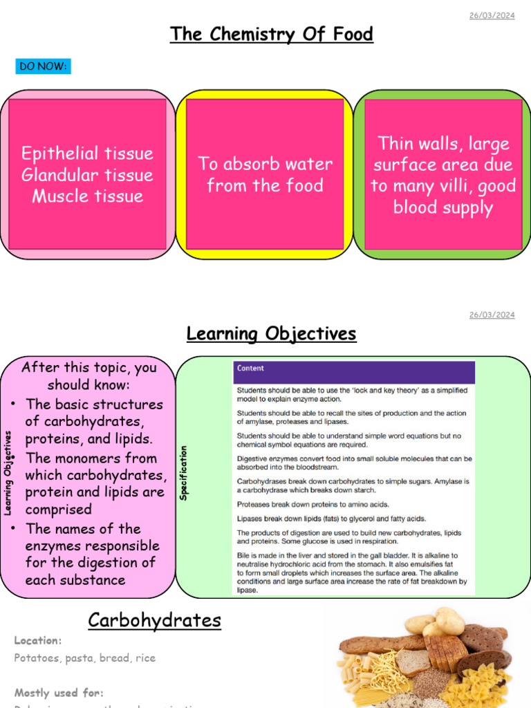 2 The Chemistry of Food | PDF | Carbohydrates | Starch