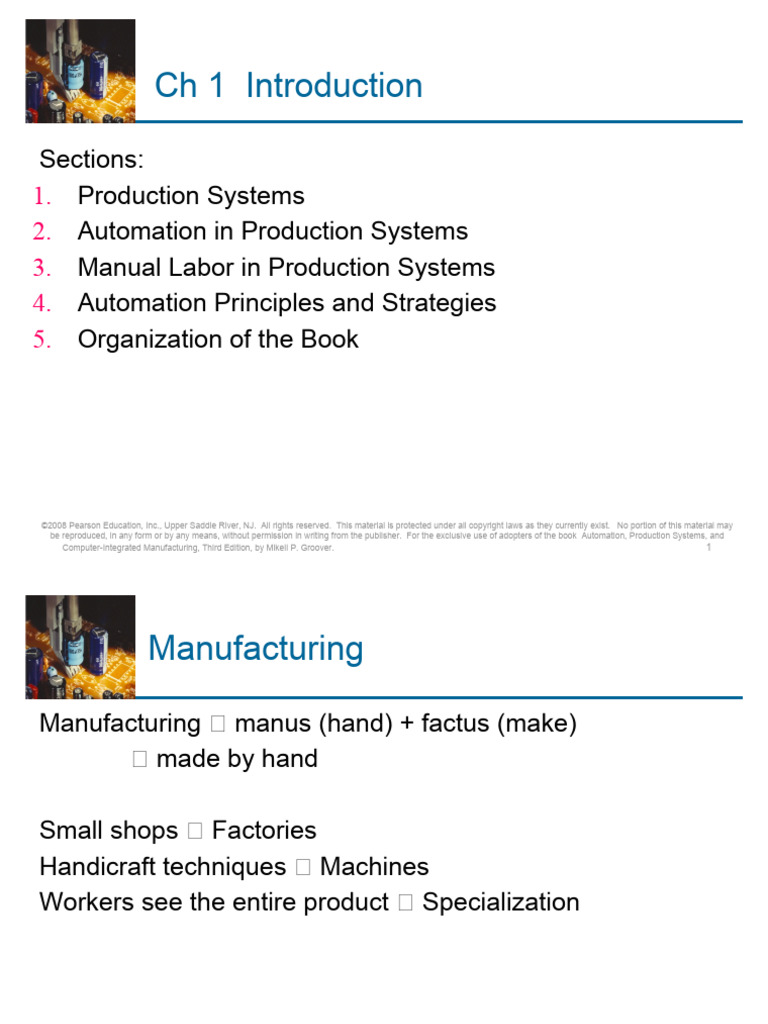 Unit 1 CH | Download Free PDF | Automation | Copyright