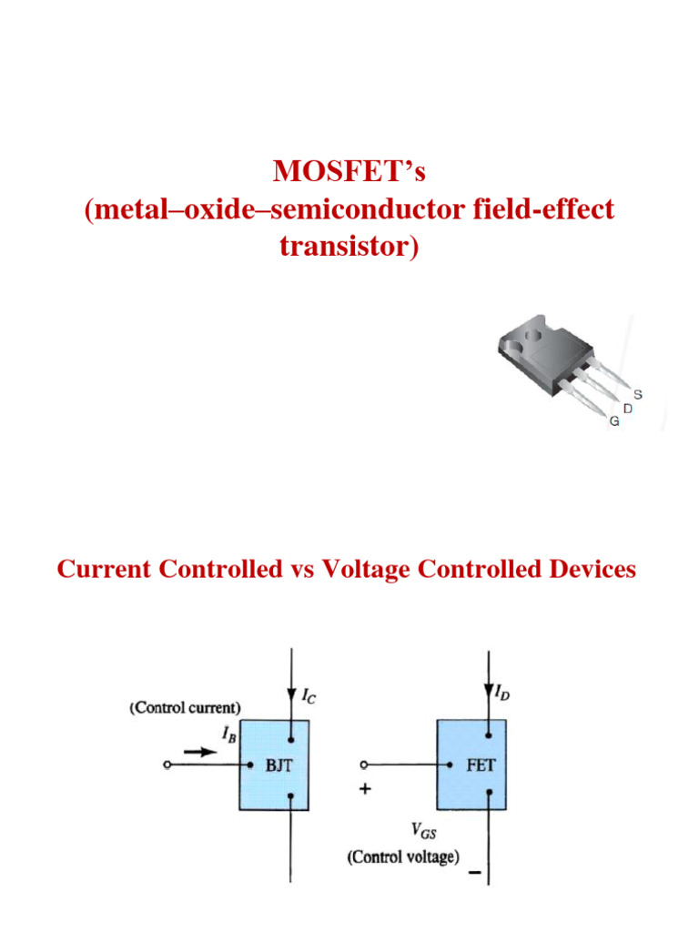 L_MOSFET (1) | PDF | Field Effect Transistor | Mosfet