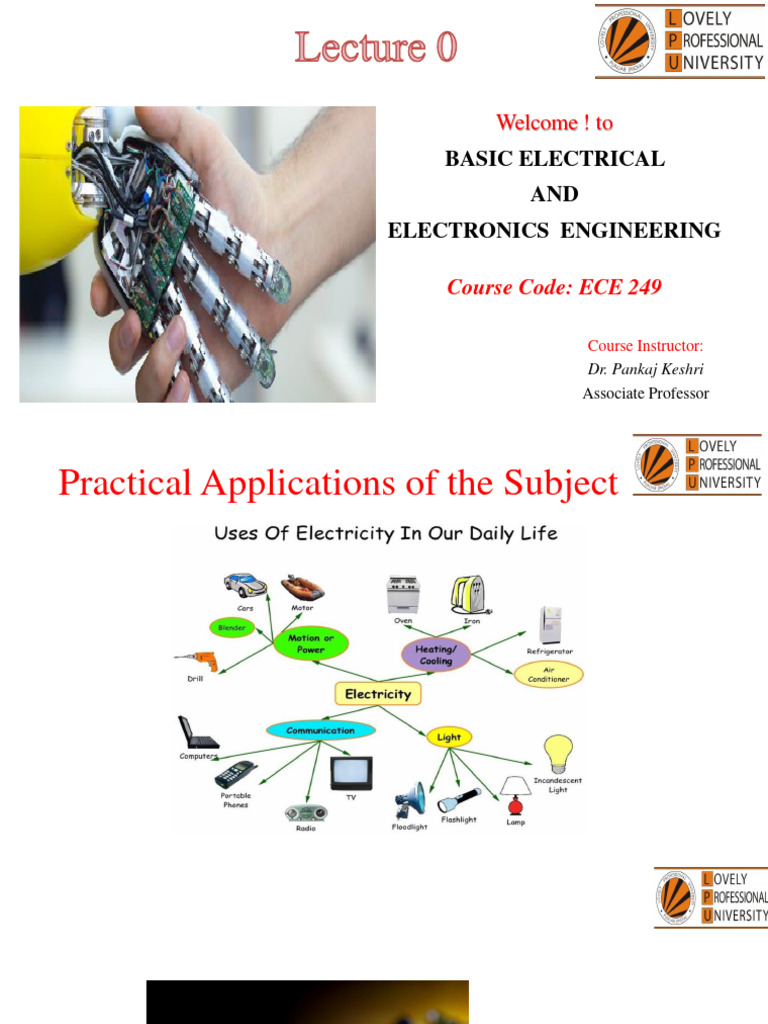 Lecture Zero ECE249 | PDF | Electronics | Electronic Engineering