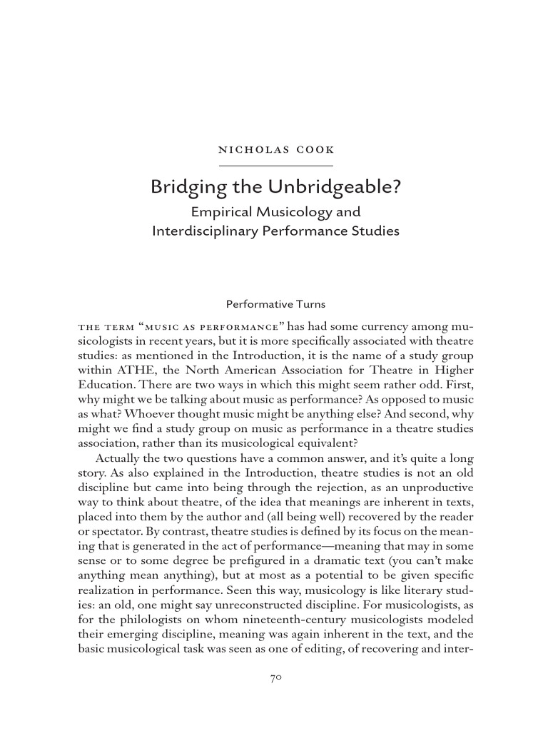 Nicholas Cook (Editor), Richard Pettengill (Editor) - Taking It To The ...