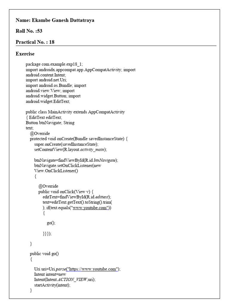 Mad 18 | PDF | Android (Operating System) | Mobile Computers