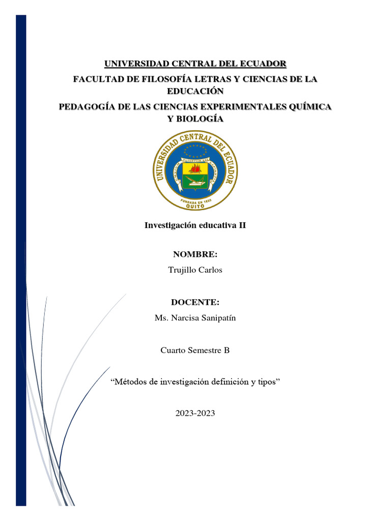 Tarea 001 | PDF | Método científico | Teoría