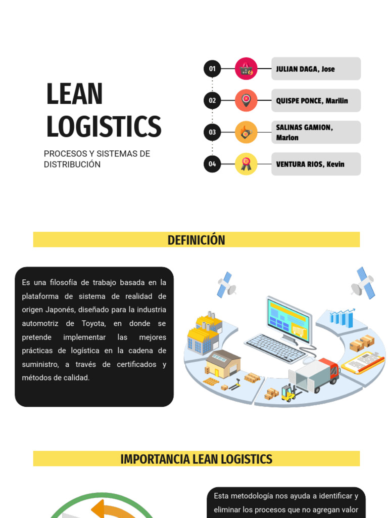 Lean Logistics | PDF | Lean Manufacturing | Cadena de suministro