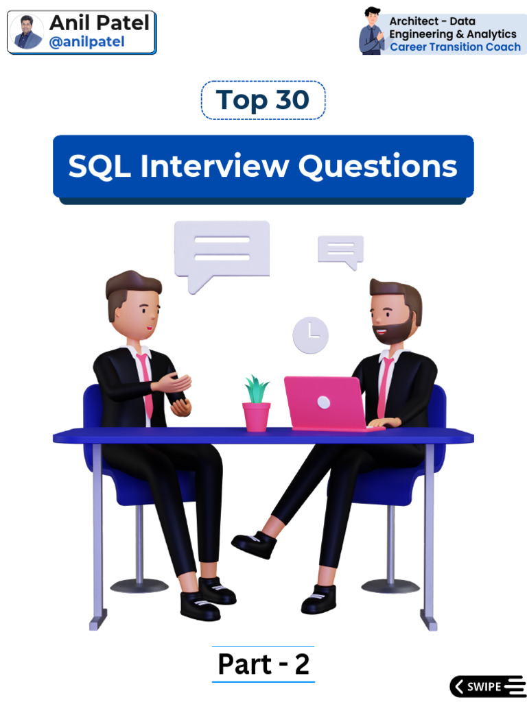 SQL Interview Part 2 | PDF | Sql | Databases