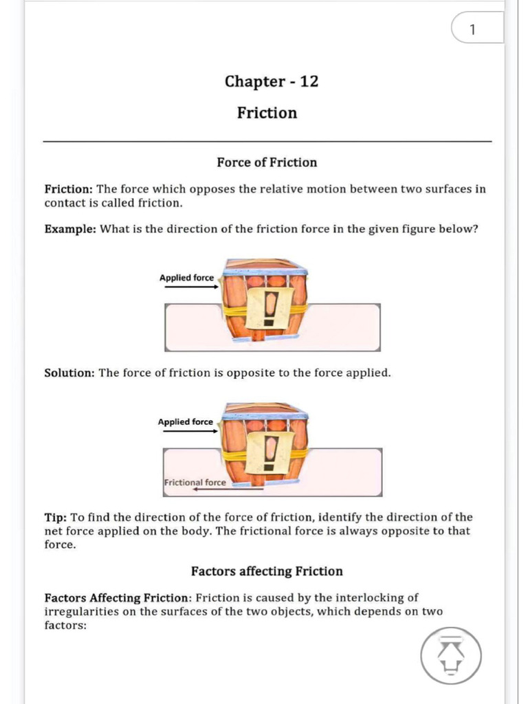 Friction 5 | PDF