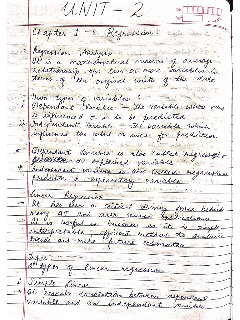 SMuR - Unit2 - (Yukti Gupta) | PDF