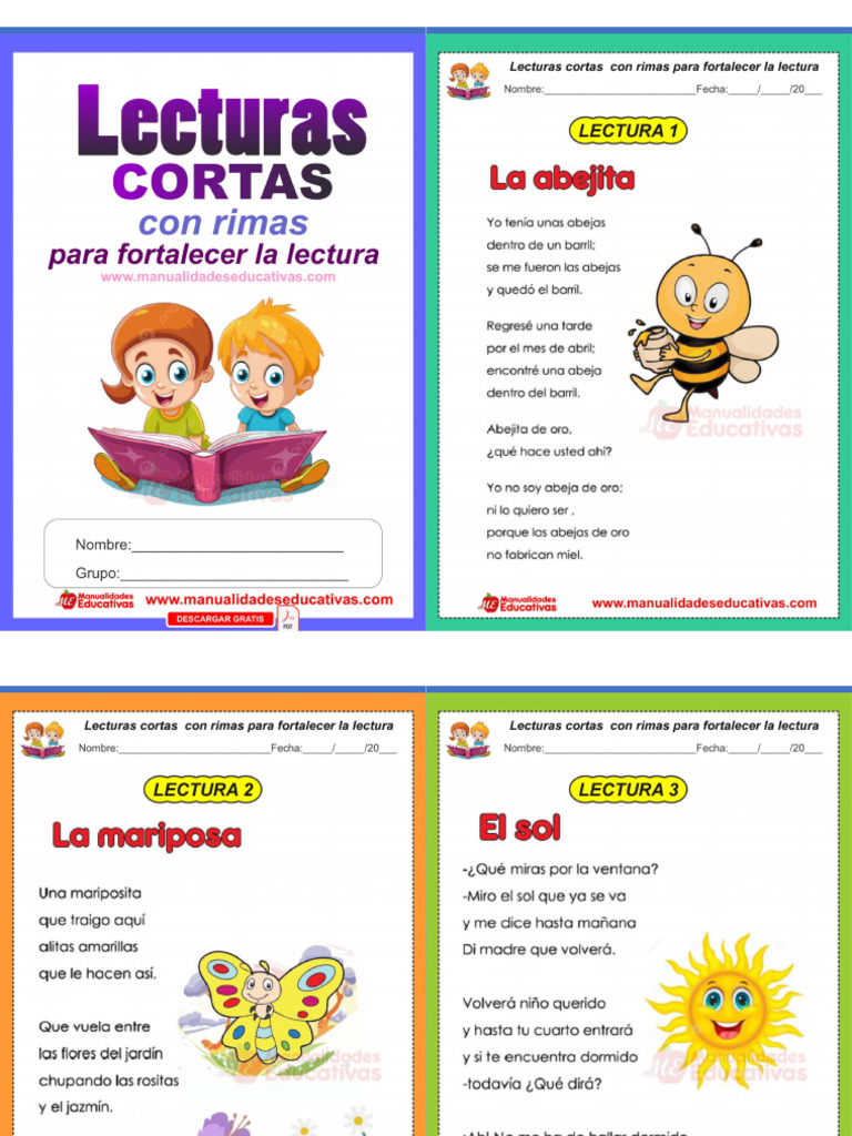 35 Lecturas Cortas Con Rima | PDF