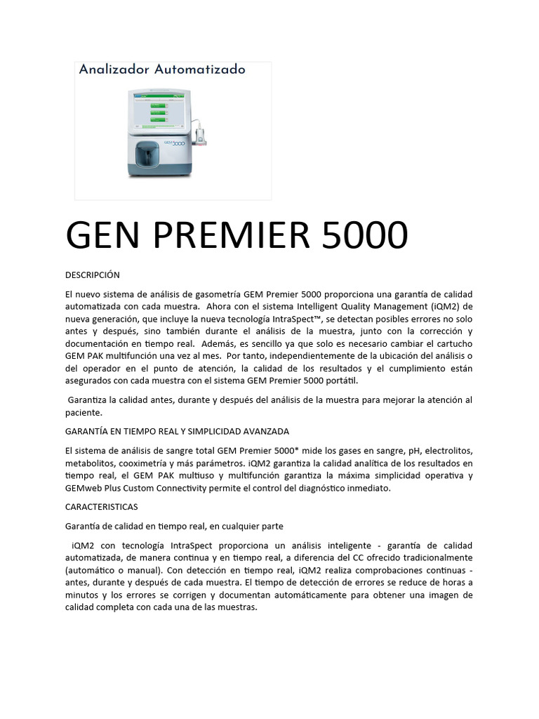 Gen Premier 5000 | PDF | Informática