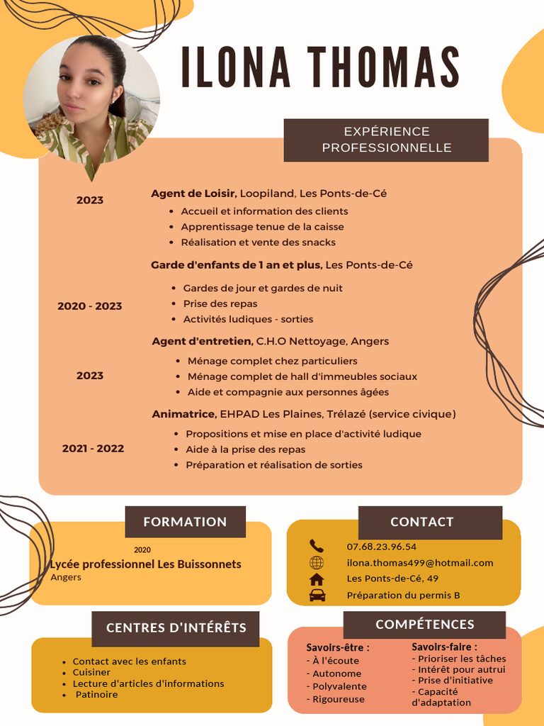 CV Ilona Thomas | PDF