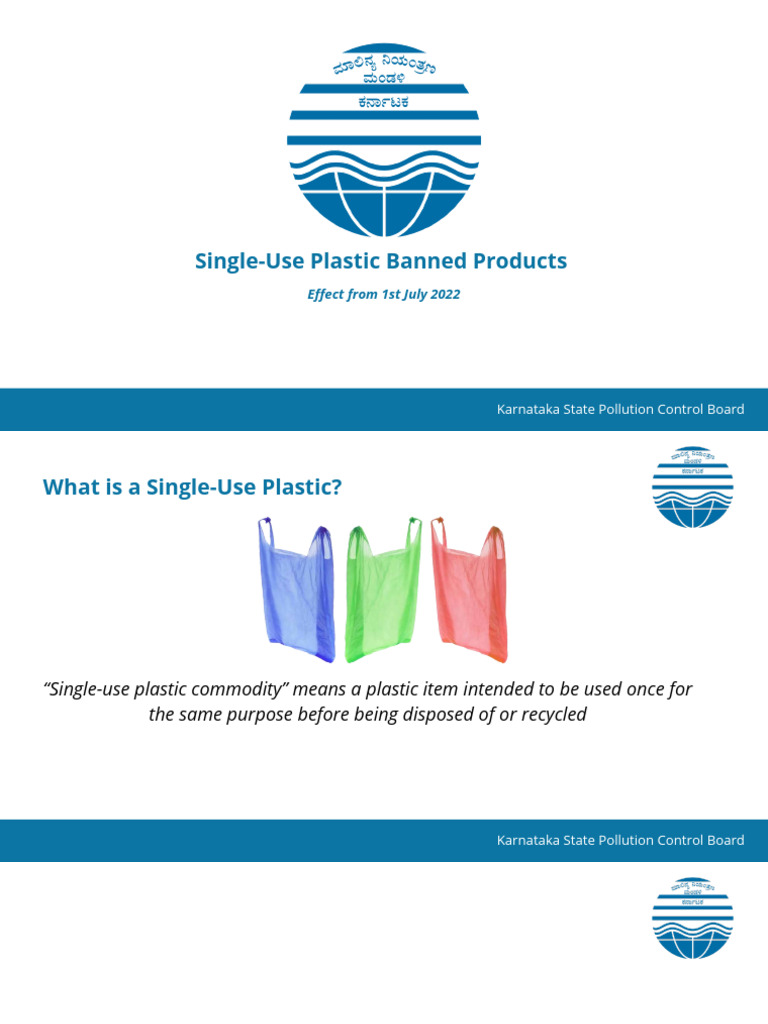 Banned Single Use Plastic List. | PDF | Plastic | Waste Management