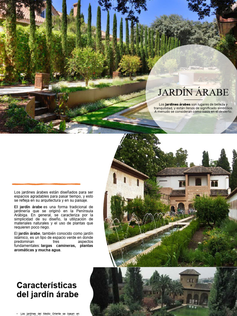 Jardín Árabe y Jardin Medieval - Carlos Batista | PDF | Jardines ...
