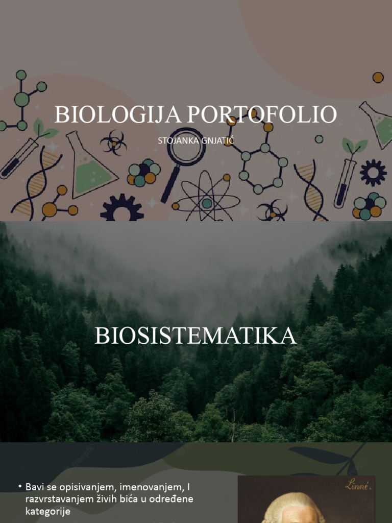 Biologija Portofolio | PDF
