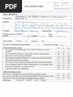 Emergency Response Drill Record Template | PDF