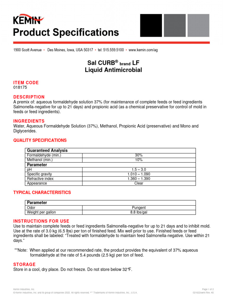 Sal CURB LF Liquid (U.S.) - English - 02 | Download Free PDF ...