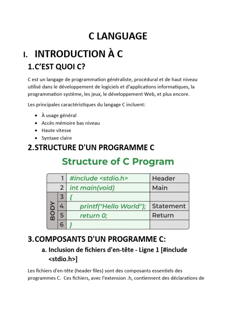 C Language | PDF | Programme informatique | Programmation