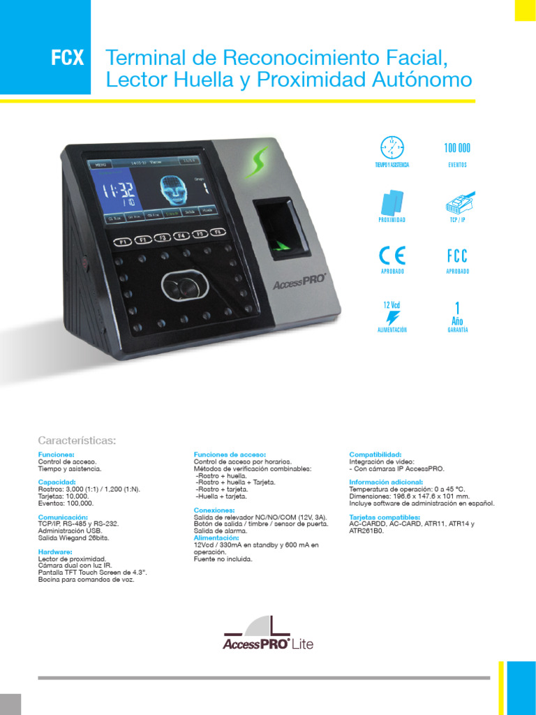 FCX1 AccessPro | PDF | Ingeniería Informática | Informática