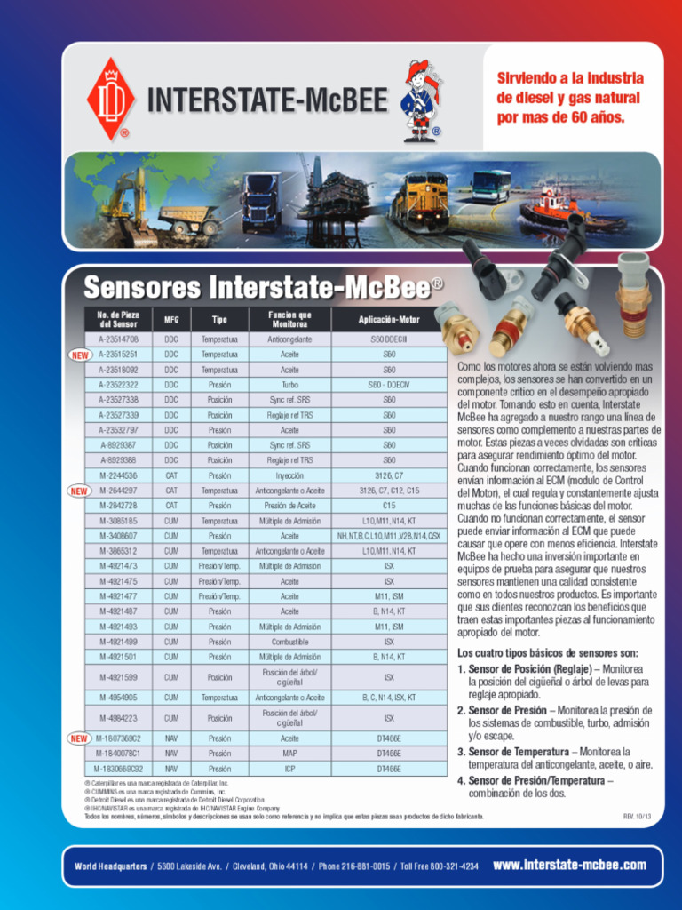 Sensores Mcbee | PDF