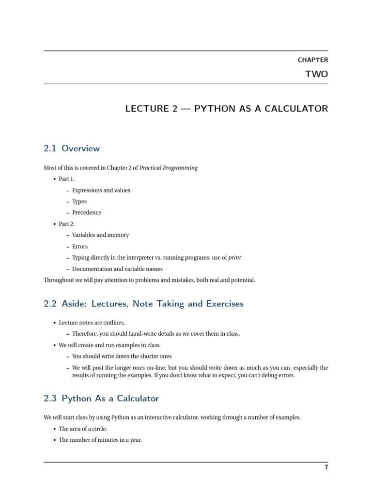 Lecture02notes Pdf Integer Computer Science Variable Computer Science 6486
