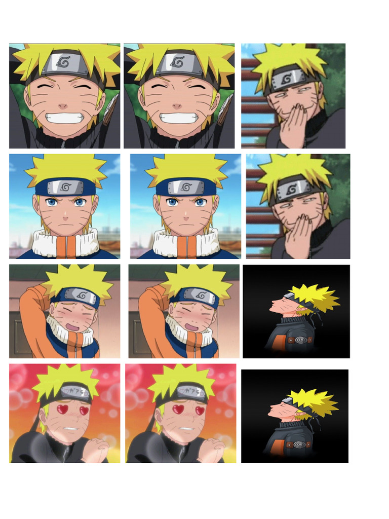 Jogo da memória Naruto | PDF