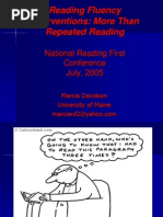 Oral Reading Fluency Flowchart For Instructional Recommendations | PDF ...