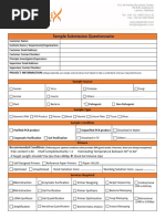 Novogene Sample Submission Guidelines | PDF | Dna Sequencing ...
