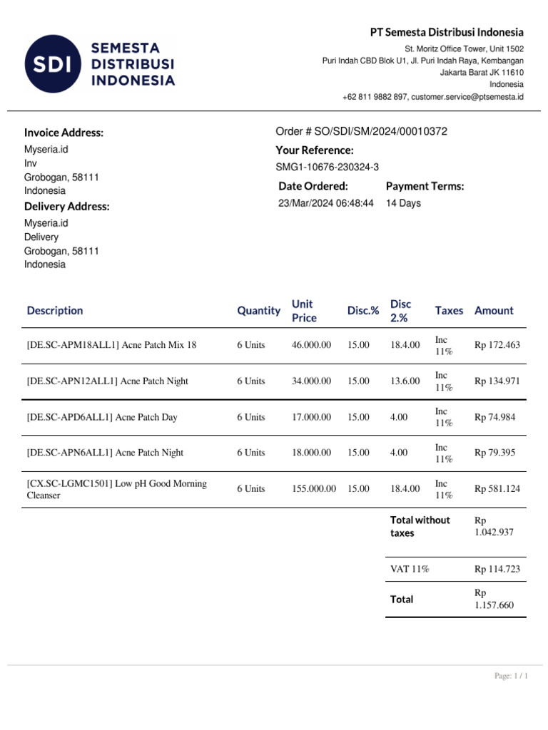 Myseria Revisi | PDF