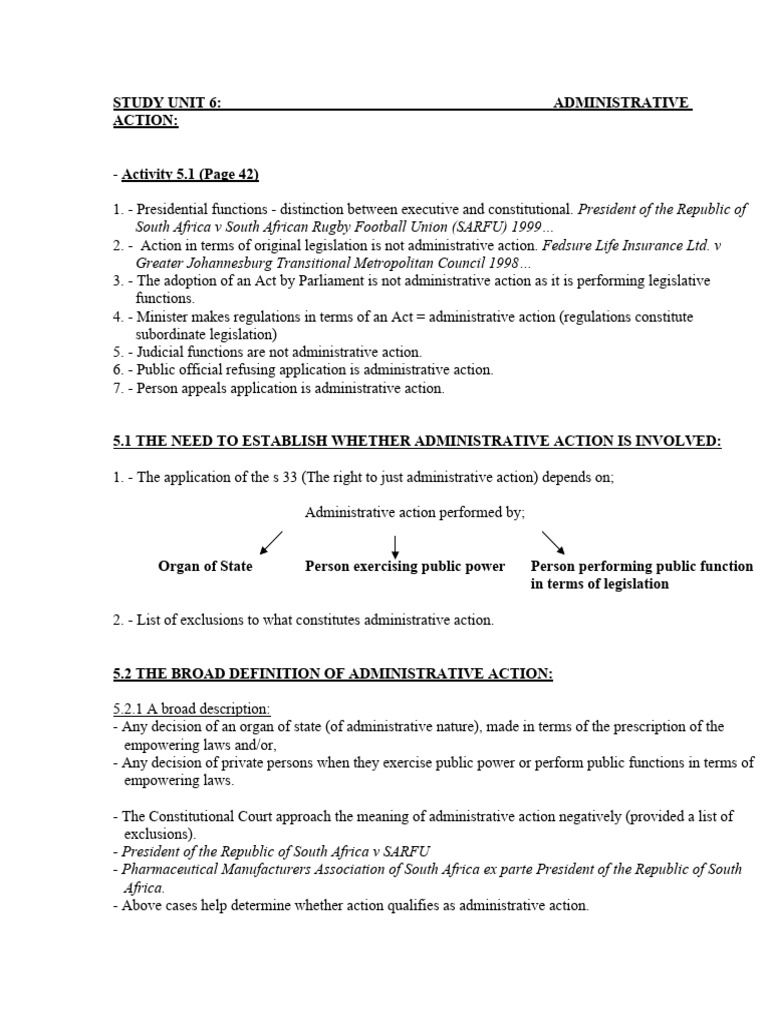 ADL2601 6 Requirements For Valid Administrative Action | Download Free ...