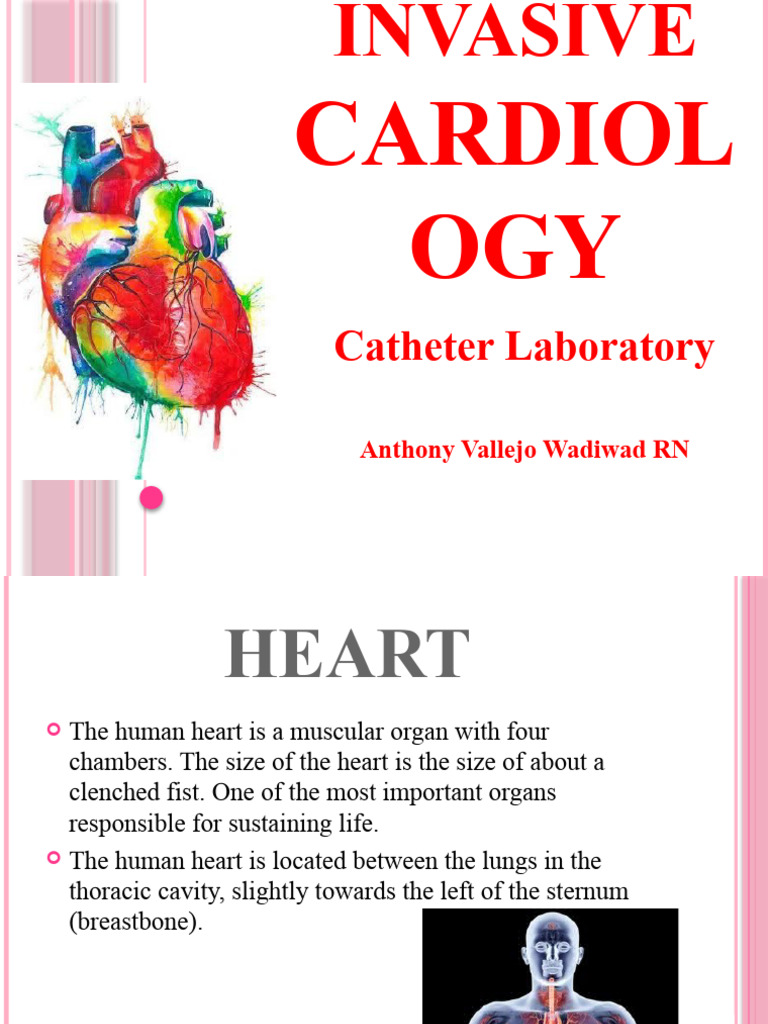 Invasive Cardiology Lecture | PDF | Heart | Cardiology