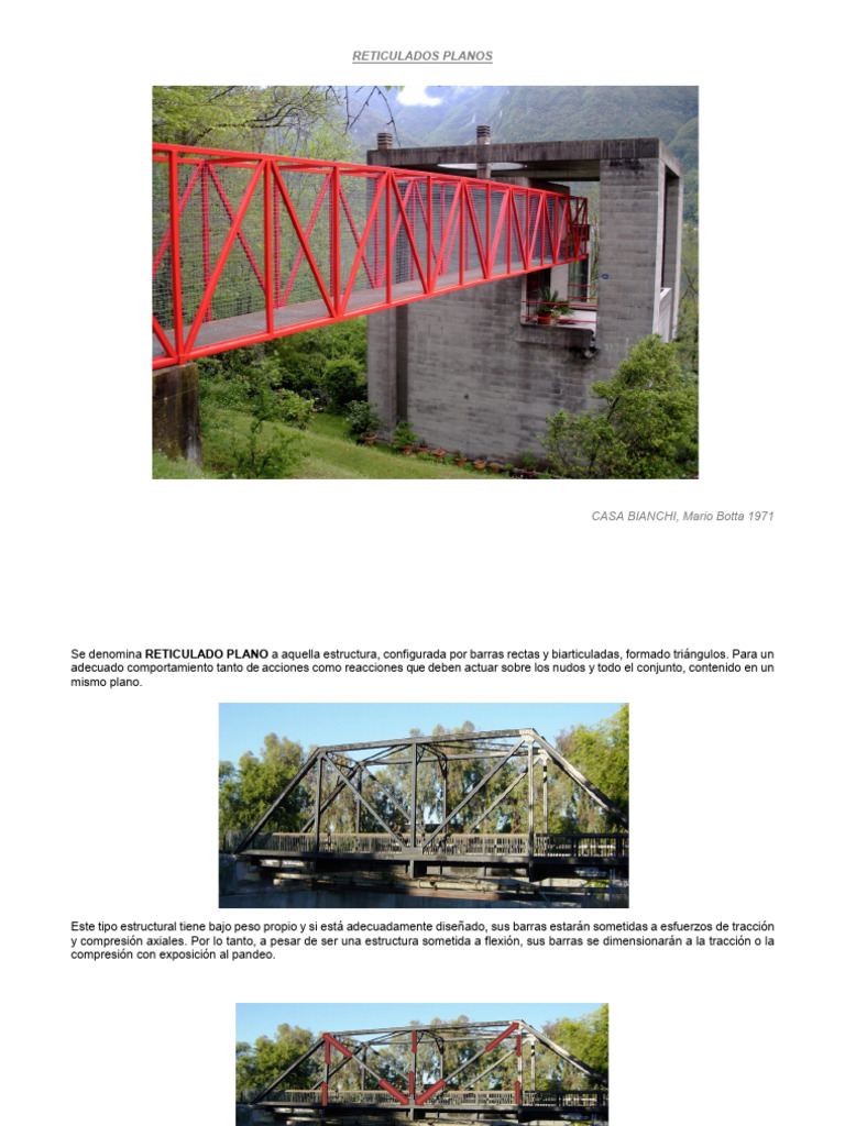 Vigas Reticuladas: Estructuras y Ventajas | PDF | Viga (Estructura ...