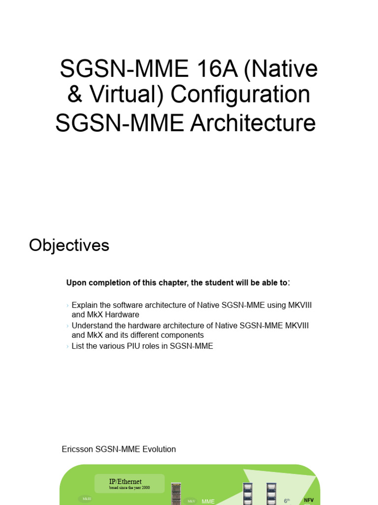 SGSN-MME 16A Configuration Overview | PDF | Computer Network | Internet ...