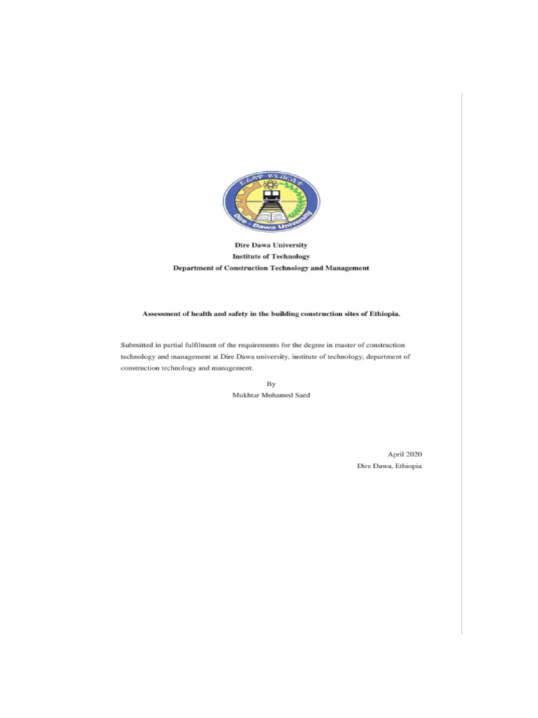 Dire Dawa University | PDF