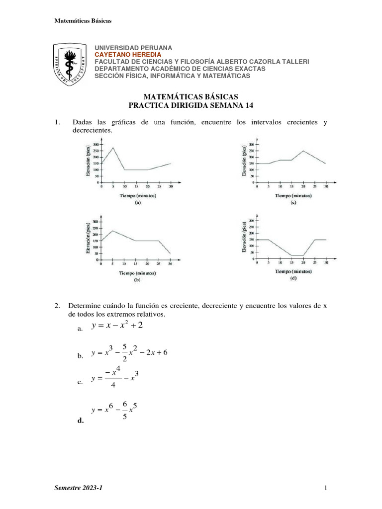 Practica Dirigida Semana 14 | PDF Practica Dirigida Semana 14 | PDF