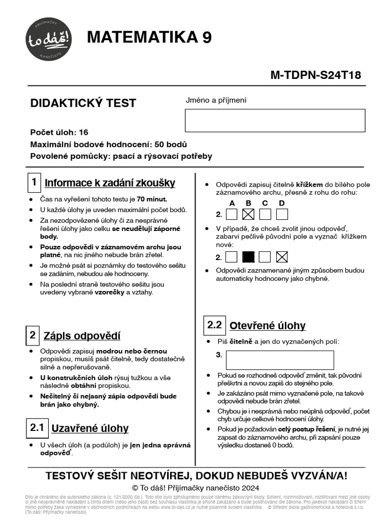 M T18 Test | PDF