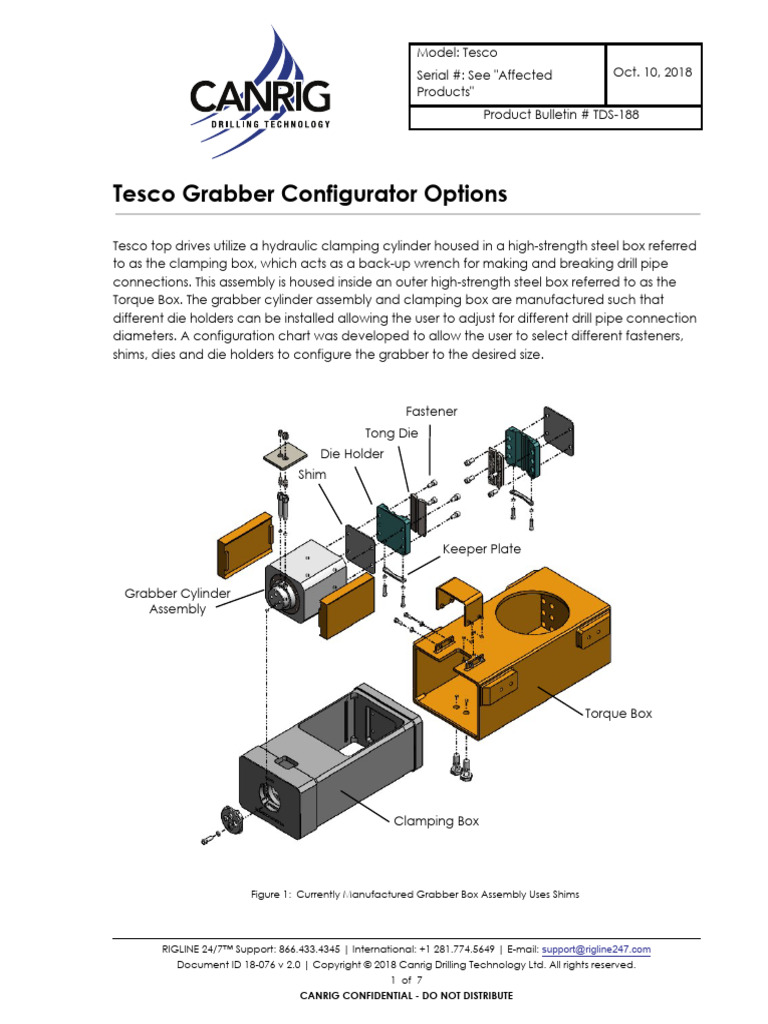 top_drive_pb188_-_tesco_grabber_configurator_options | PDF
