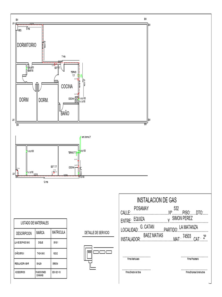 Plano de GAS - Naturgy ARG | PDF